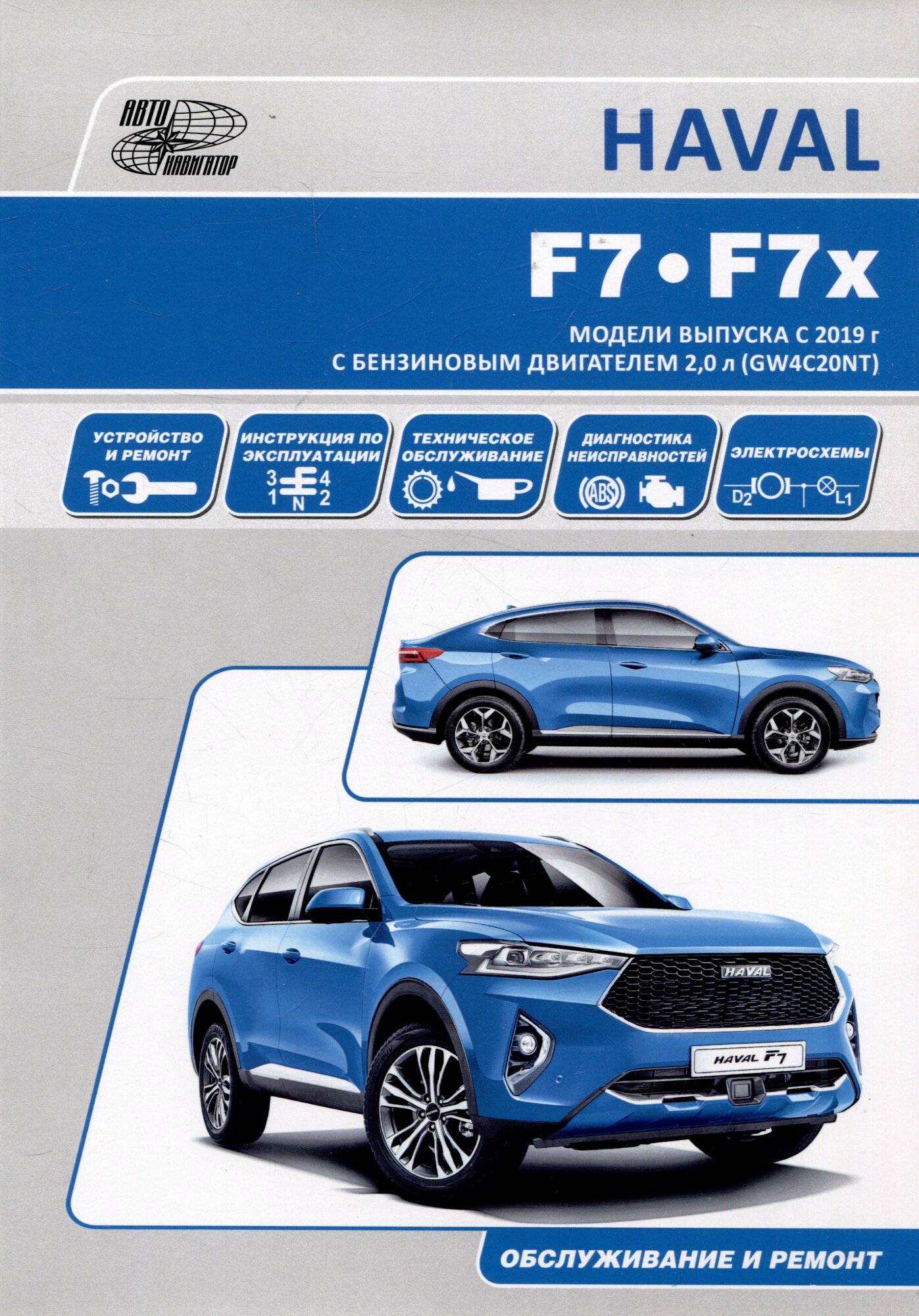 HAVAL F7/F7x. Модели выпуска с 2019 г с бензиновым