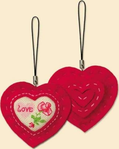 Брелок Розочка 1284АС