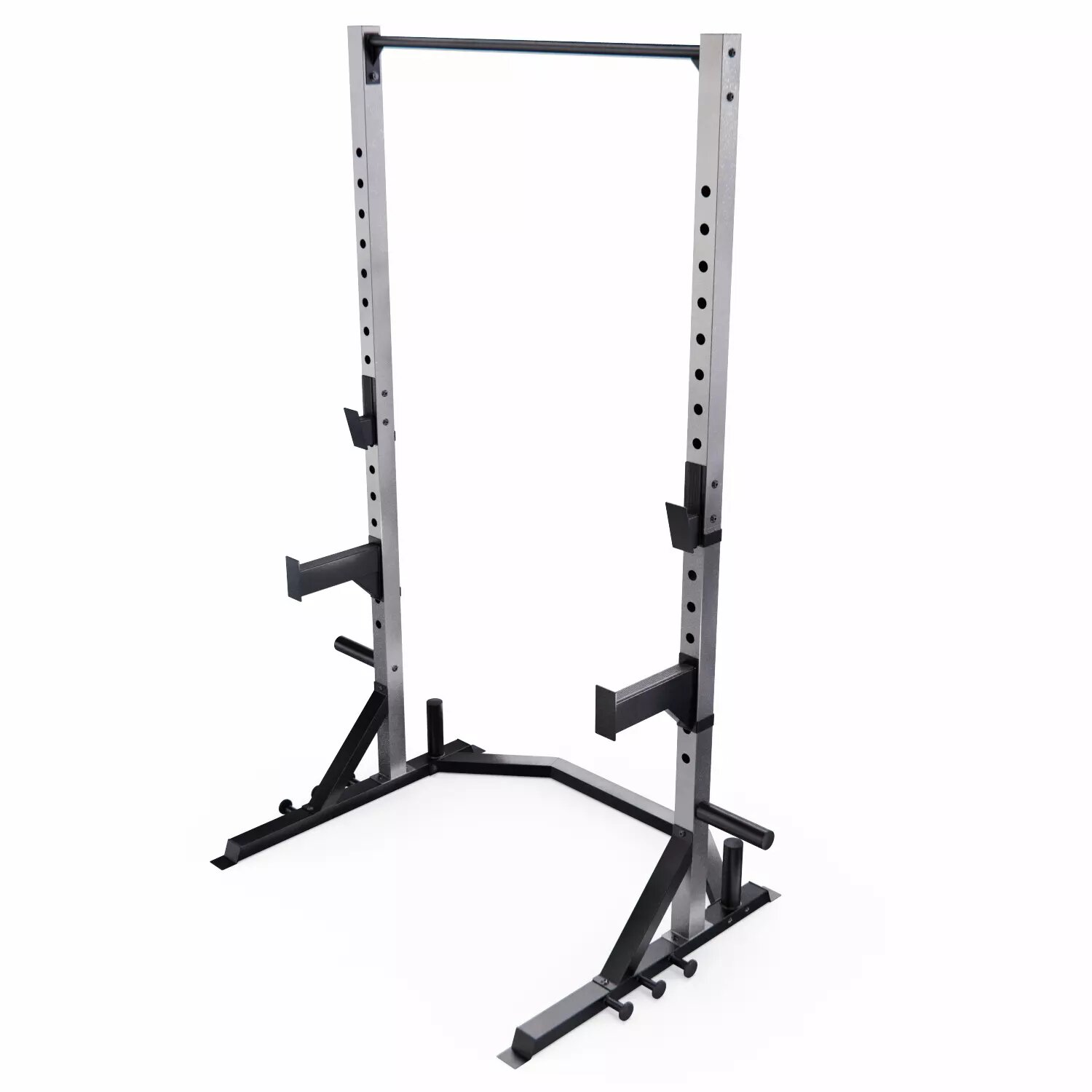 Силовая стойка для приседаний со штангой DFC CAP , серая