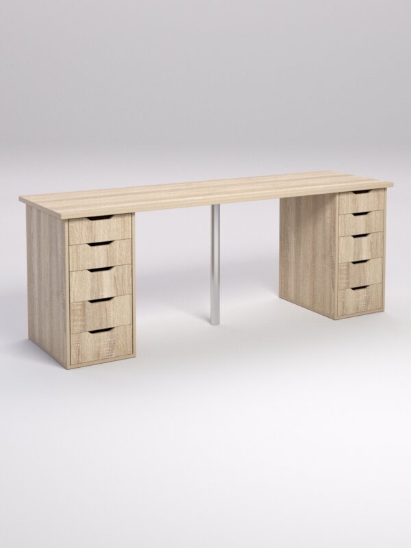 Письменный стол Локотен Алеша длинный, Дуб Сонома. Производитель товара - компания Westcom.