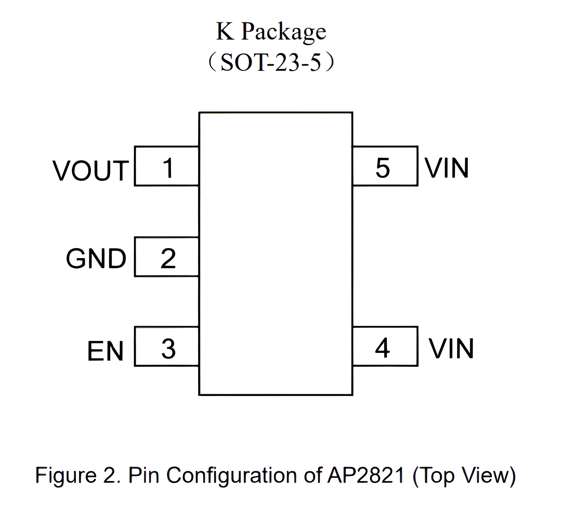 Микросхема AP2821KTR-G1