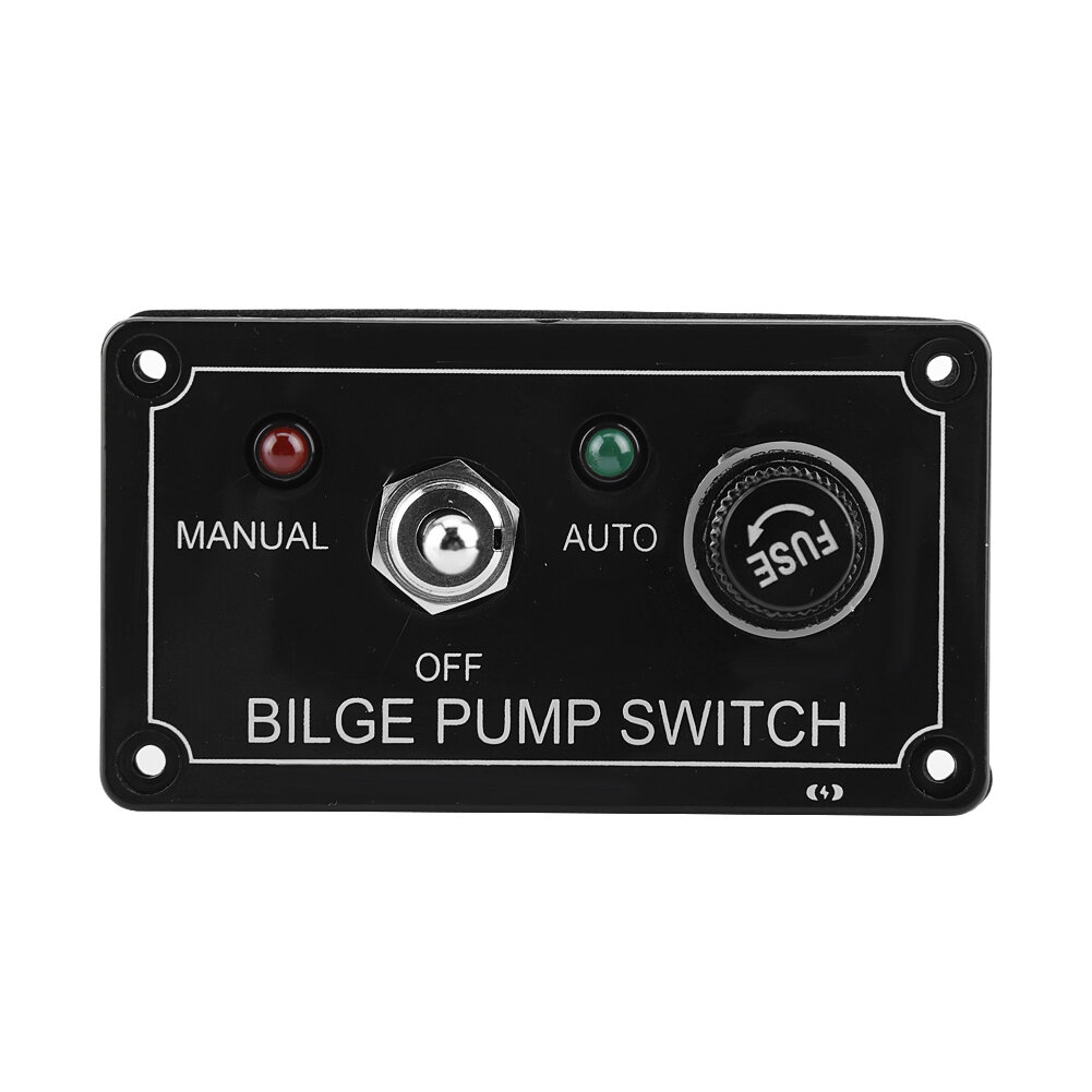 Панель переключателей для лодок, 12V, с индикатором, влагозащищенный, для яхт