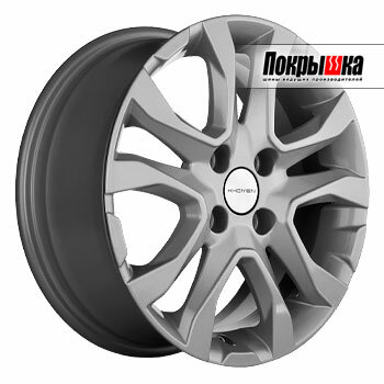 Диски литые Khomen KHW1503 6.0х15/4х100 D54.1 ET46.0, F-Silver