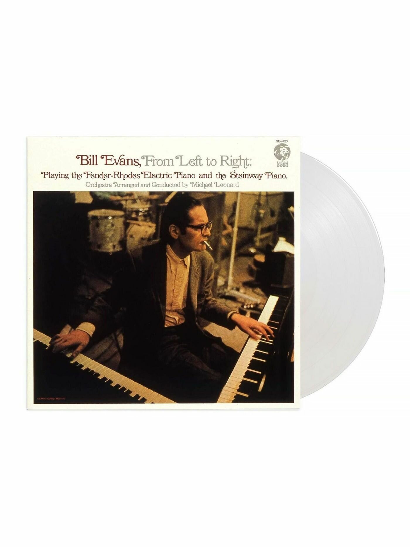 Виниловая пластинка Bill Evans - From Left To Right Vinyl, Limited Edition, White Heavy Vinyl Новый