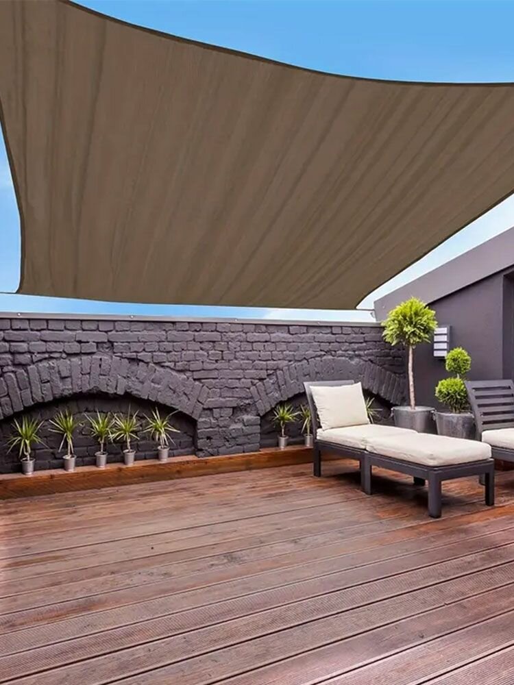 1 шт. 80% затеняющая сетка, воздухопроницаемая, подходит для наружной террасы патио, перголы, теплицы и курятника