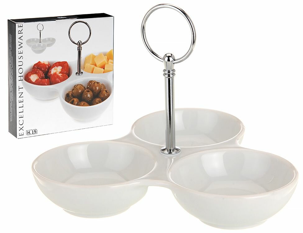 Менажница для закусок, 20х6 см, Koopman International