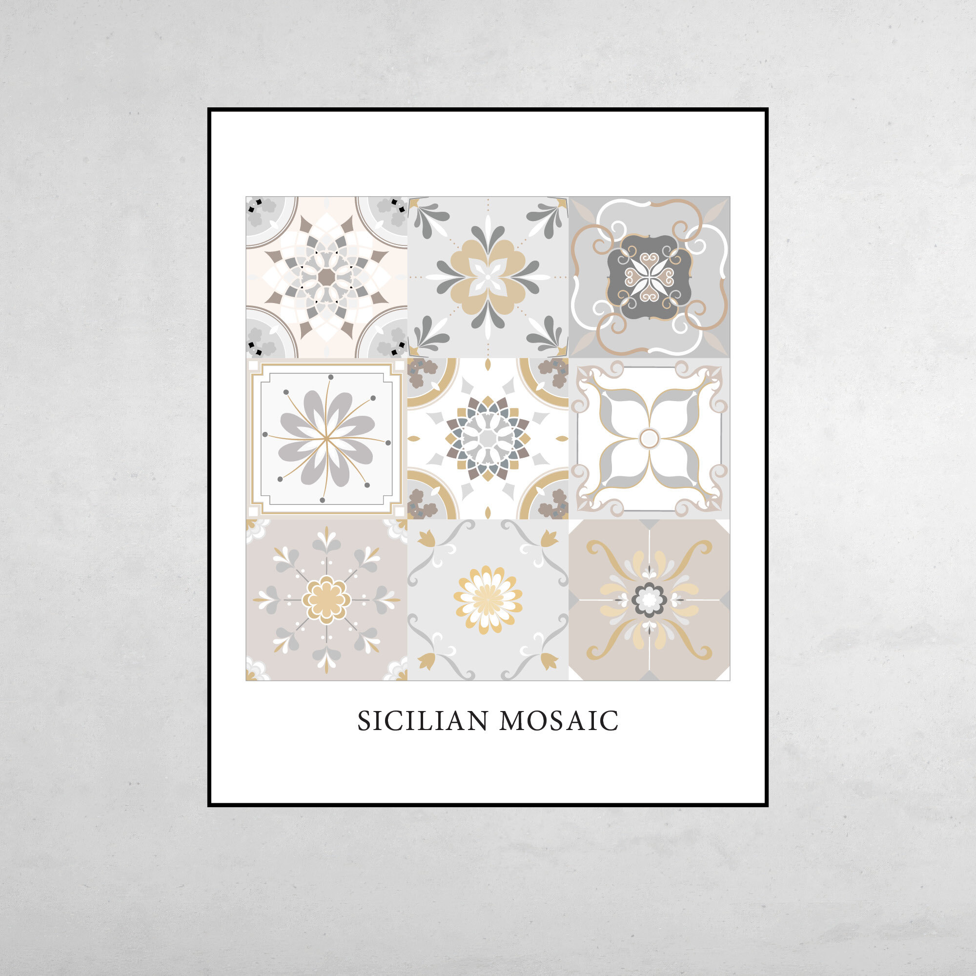 Сицилийская мозаика (Sicilian mosaic)