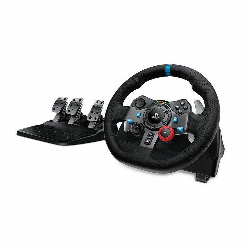 Игровой руль + педали Logitech G29 Griving Force, для PS5, PS4, PS3 и ПК, черный99% новый, Используется