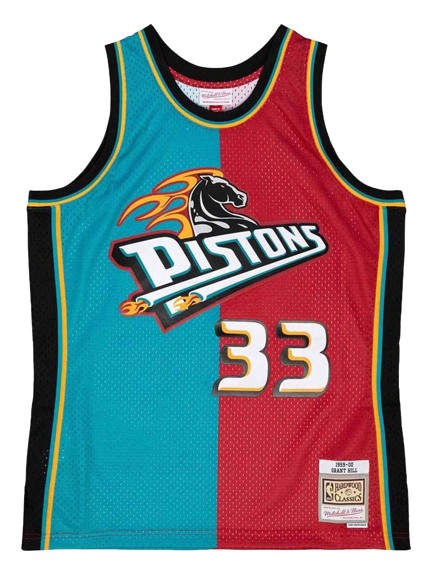 Кроп-топ Grant Hill NBA Detroit Pistons 1999 Swingman