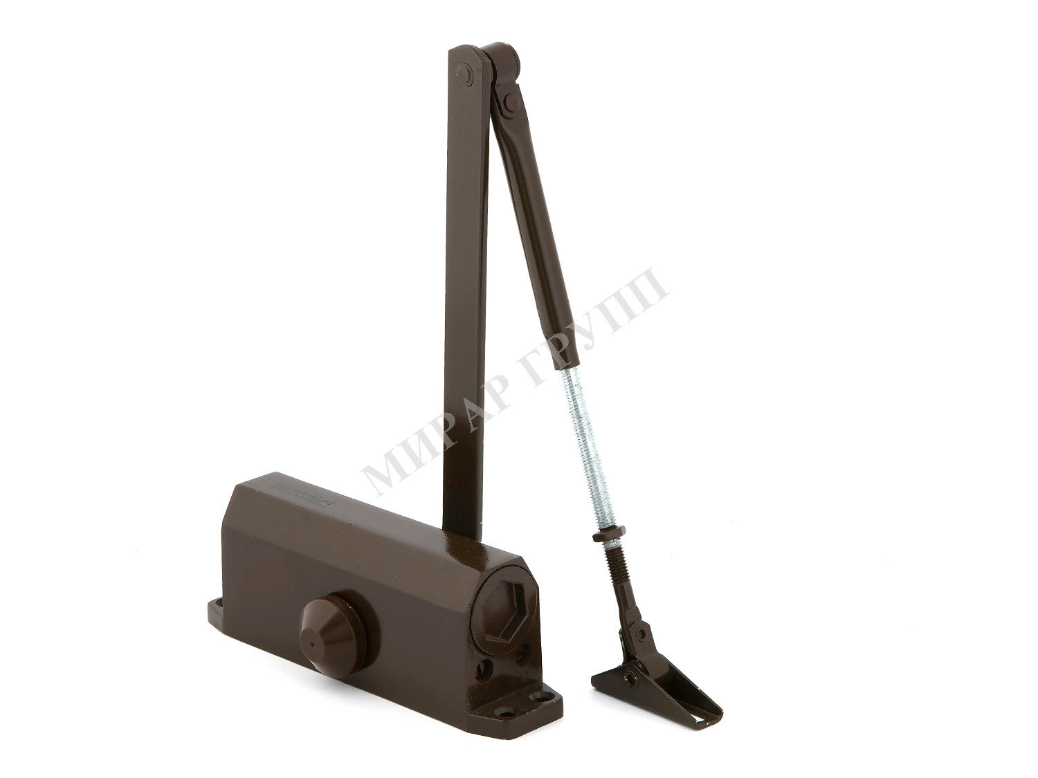 Доводчик Фабрика замков 25-45 PP коричневый