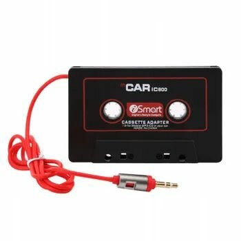 Переходник для кассетной магнитолы, с касеты на аукс AUX, адаптер кассетный