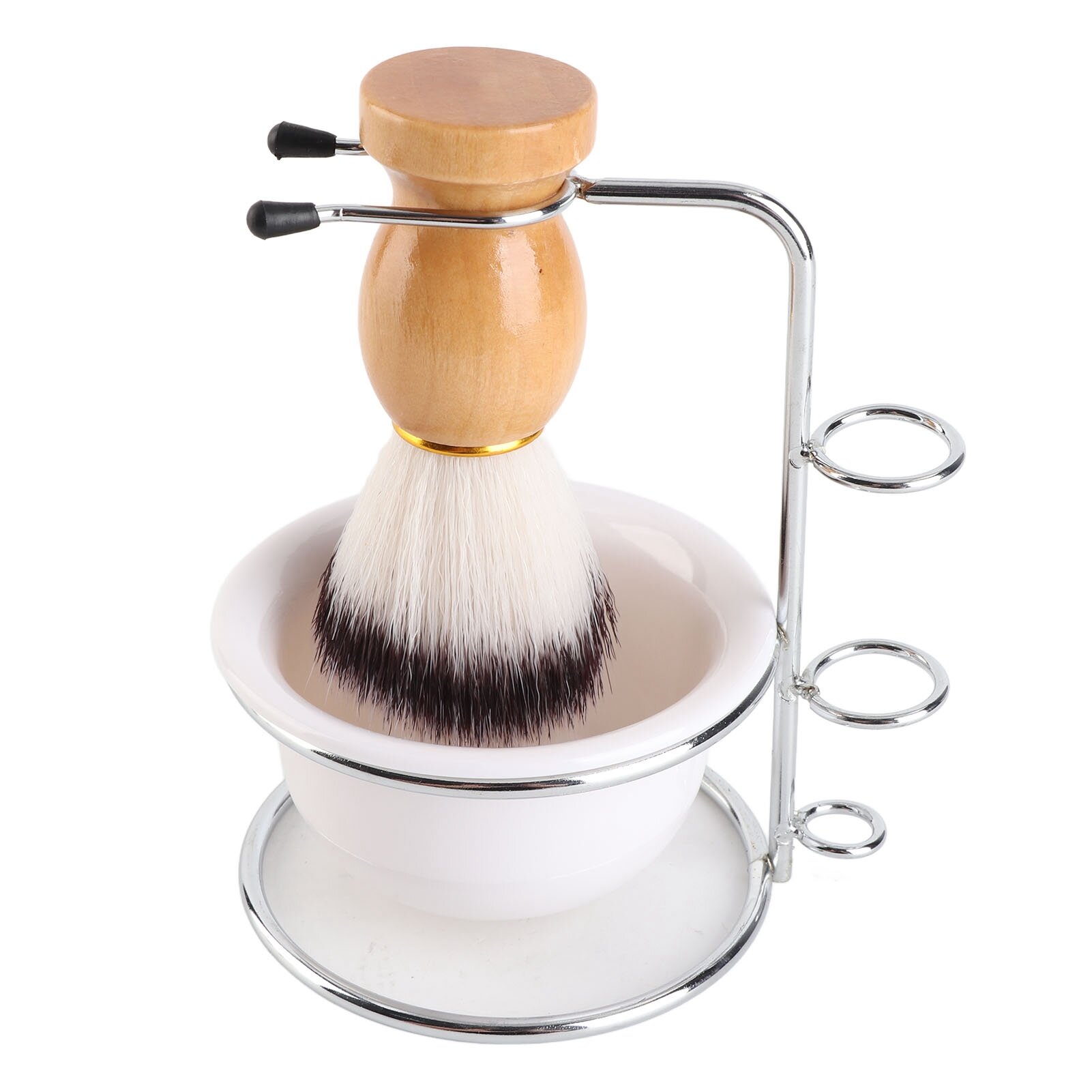 Shaving Brush Holder Soap Bowl Kit Portable Household Tools Set for Men