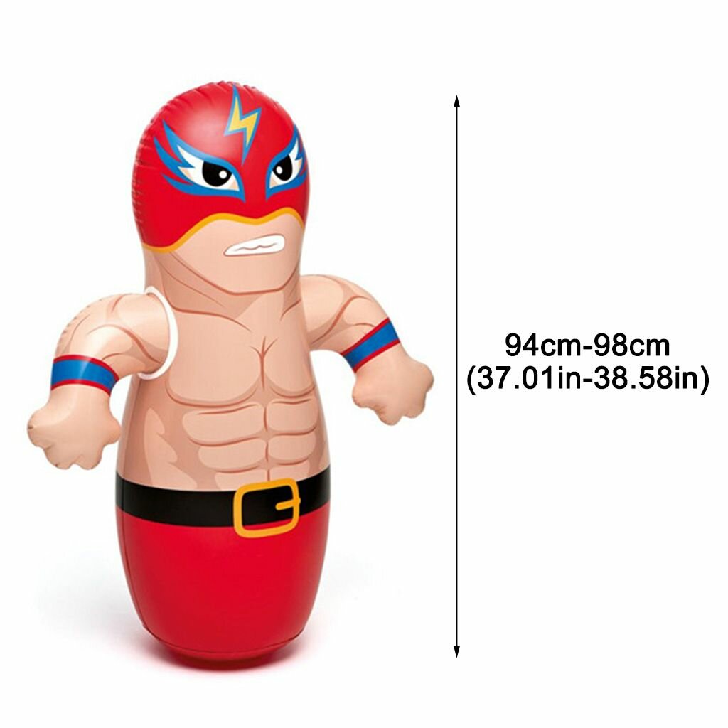 Надувная боксерская груша для детей, мешок с песком, домашний тренажерный зал, фитнес, игрушка