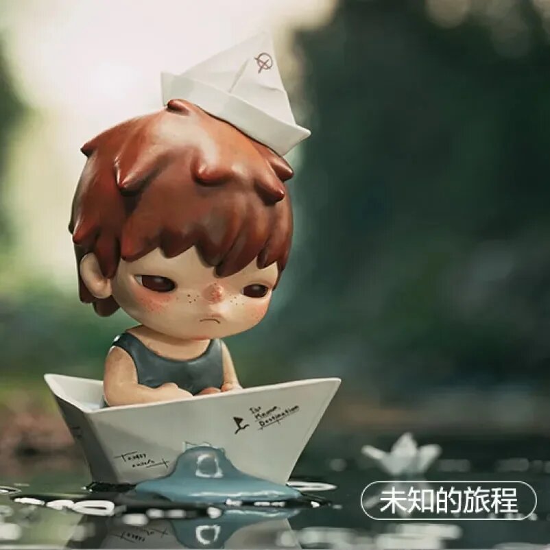 POP MART Hirono Little Mischief Фигурки Mystery Box