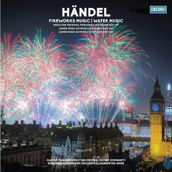 Виниловая пластинка Handel Fireworks Music Water Music Symphony Orchestra (LP)