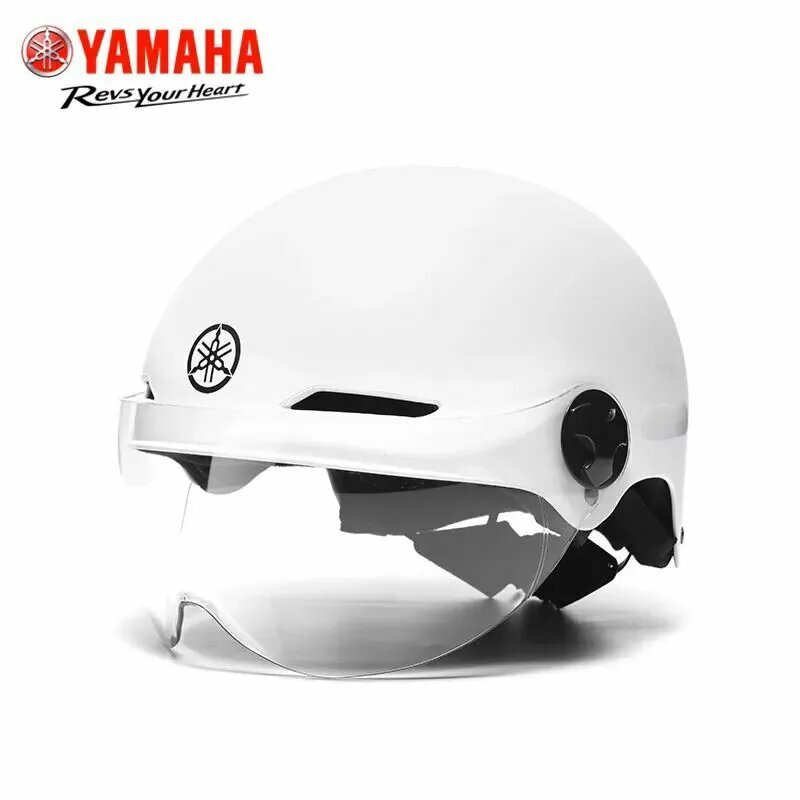 KNOW EASY-Yamaha Мотошлем, цвет: белый, размер: Универсальный