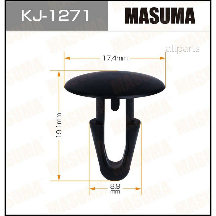 MASUMA KJ-1271 Клипса