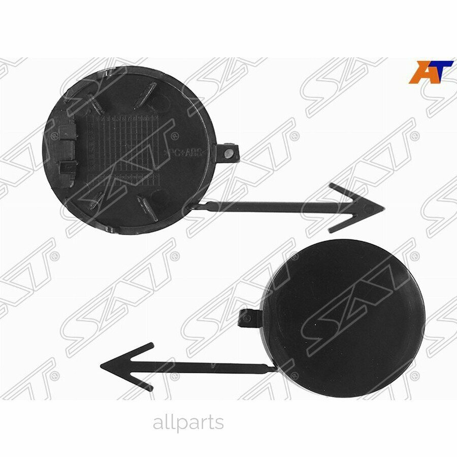 SAT ST-VWC1-000C-A0 Заглушка под крюк Volkswagen Passat CC 12-16 (Спереди)
