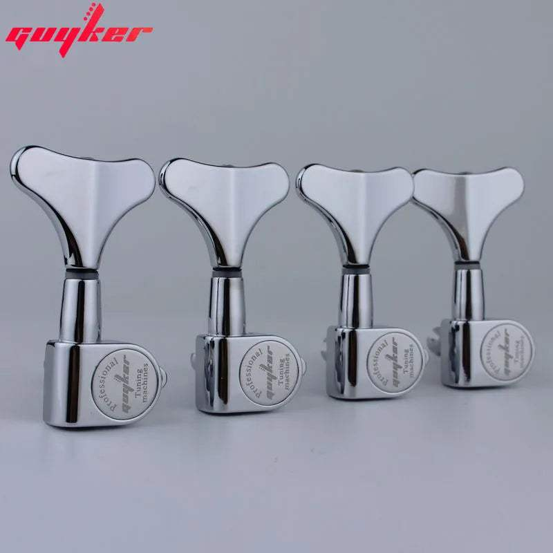 Колки 4 в линию для бас-гитары Guyker GB-150, левые, хром