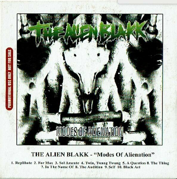 The Alien Blakk. Modes Of Alienation (Promo, Greece, Black Lotus Records, BLRCD112, 2006, Сardboard Sleeve) CD