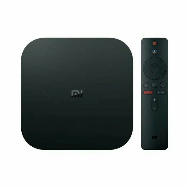 Приставка Xiaomi TV Box S (3nd Gen), 4K-разрешение, 2ГБ ОЗУ, 8ГБ ПЗУ, пульт, HDMI-кабель