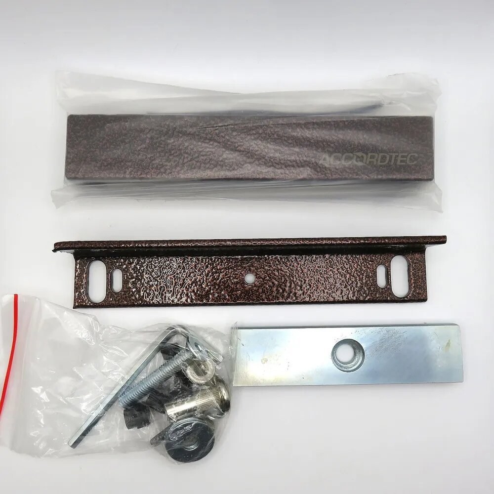 ML-100KB с уголком (коричневый) замок электромагнитный AccordTec