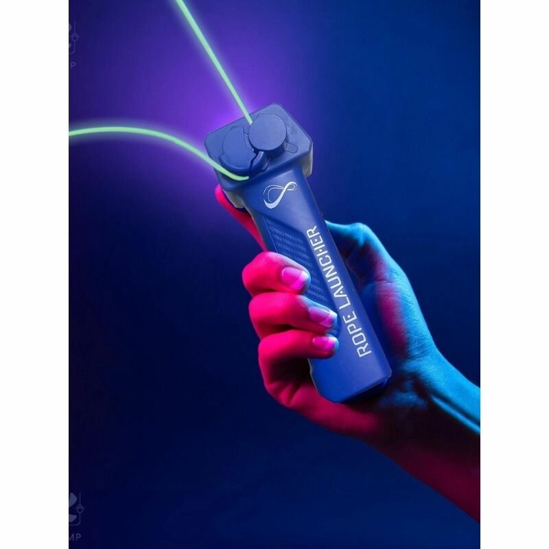 Игрушка-фиджет Launcher Loop, Rope Lasso Launcher, Zip String Rope со встроенным ультрафиолетовым черным светом String Shooter Toy