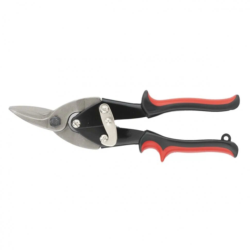 Ножницы по металлу 250мм (левые), CrV обрезиненные рукоятки "888"