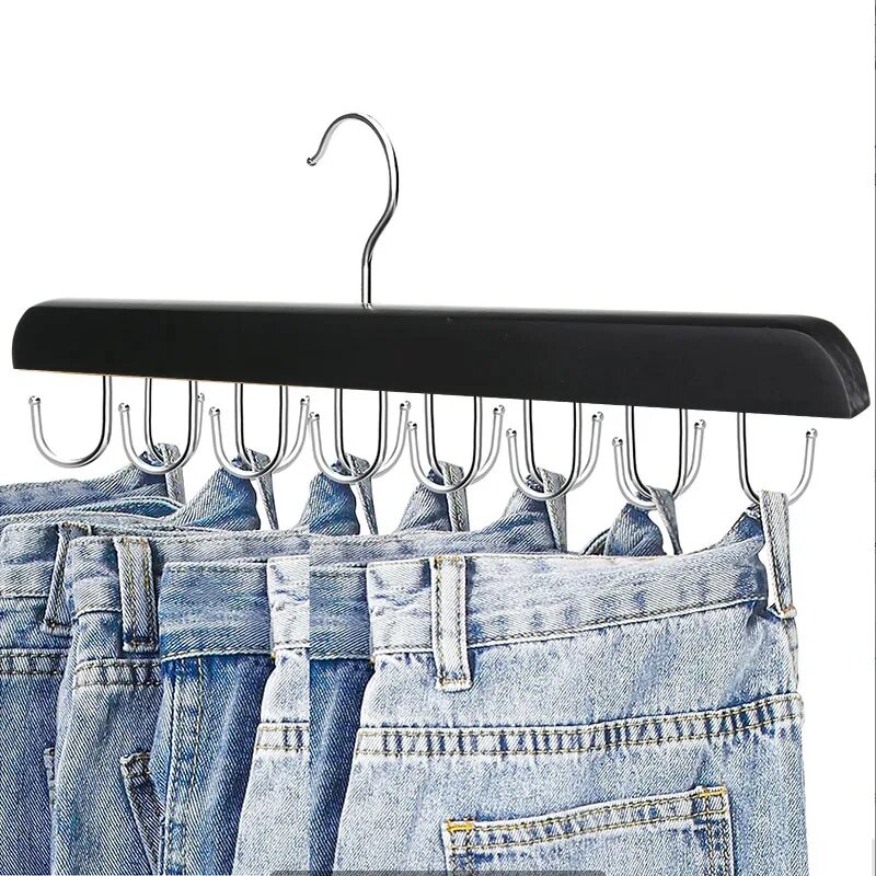 Деревянная вешалка для ремней, женские вешалки для хранения одежды, аксессуары для домашнего гардероба, органайзер для шарфа, мужские вешалки для ремня с галстуком