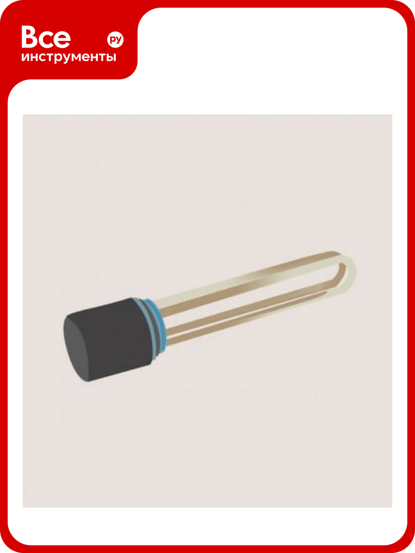 Блок Теплодар ТЭН 9 кВт G 1 1/2" в упаковке ТЭНБ-9, Блок теплодар тэн 9 квт g 1 1/2" тэнб-9 с резьбовым фланцем