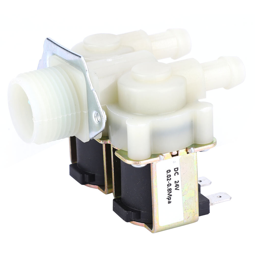 G3/4 NC Электрический электромагнитный клапан обычно закрытый впускной переключатель для промывки для стирки24V