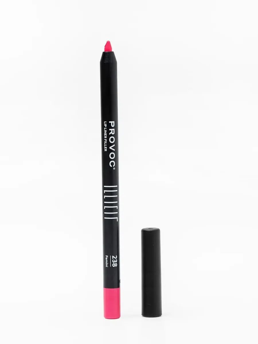 Полуперманентный гелевый карандаш Lip Liner Filler 238 (розовый неон) для губ