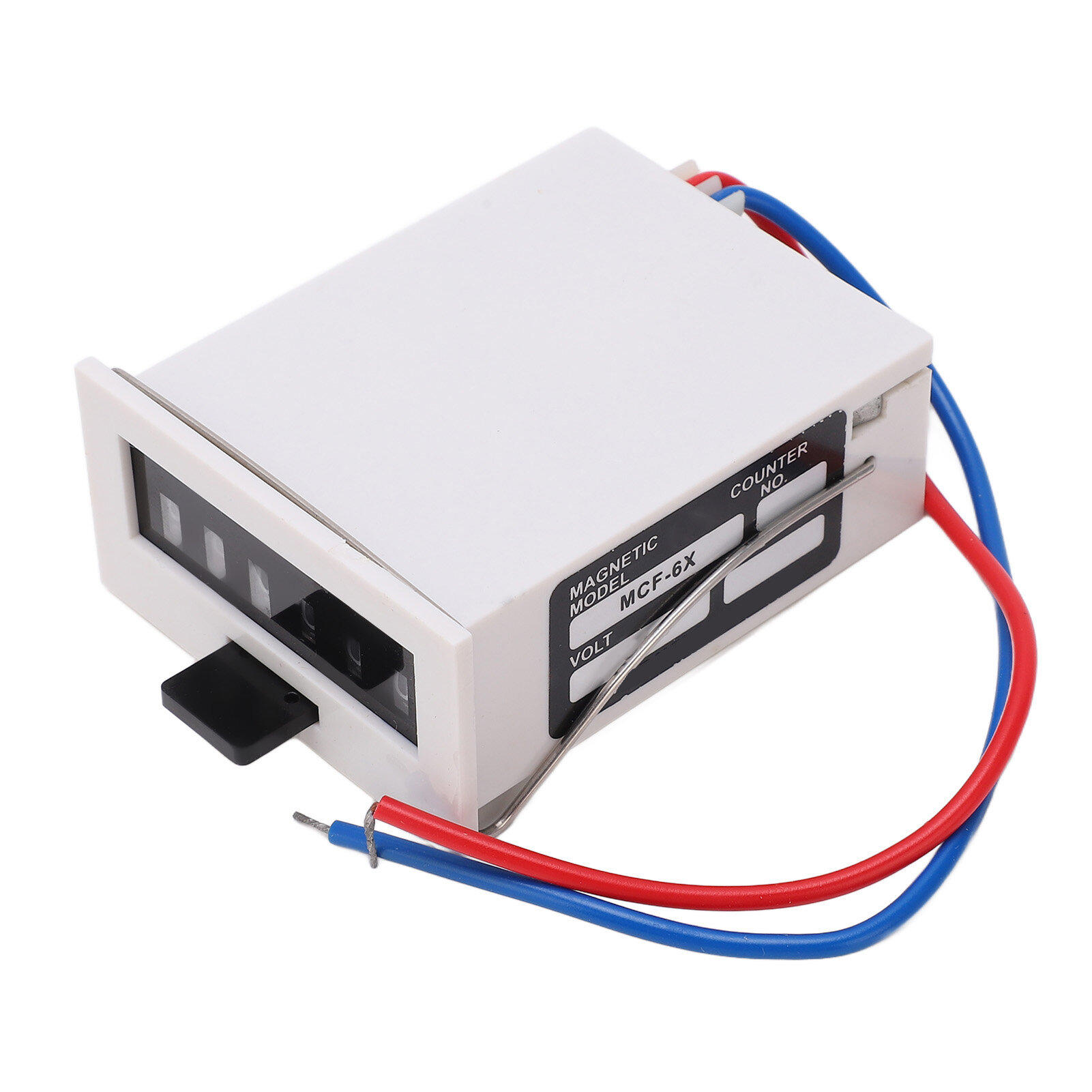 Электромагнитный счетчик 6-разрядный высокоскоростной точный электронный счетчик импульсов для химического текстильного оборудования DC24V