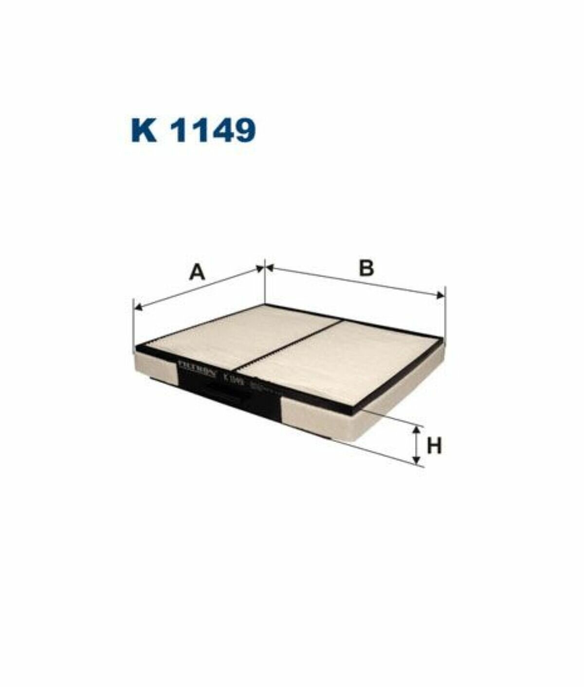Фильтр Салона Hyundai Elantra, Matrix 1.6-2.0L 2000=>(Filtron K1149)