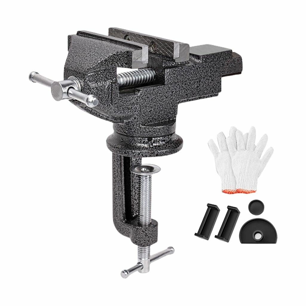 Верстак с тисками 360