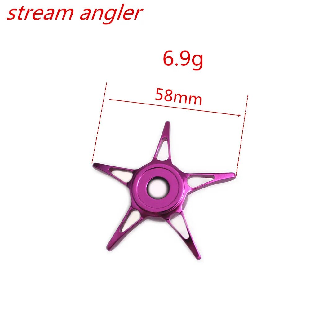 Алюминиевая катушка Stream Angler для Daiwa TATULA TW 80 Розовый, purple