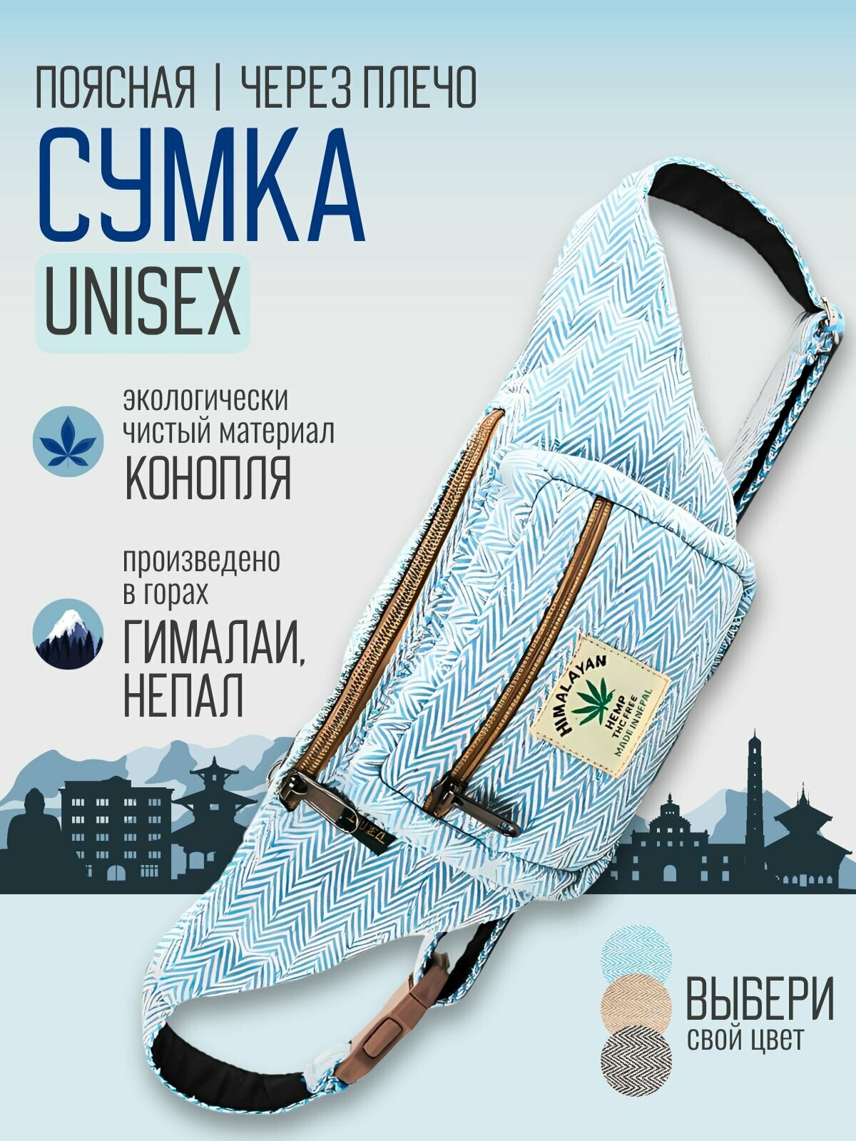Сумка поясная