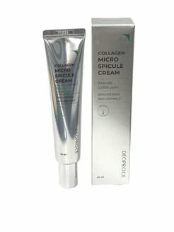 Крем с микроиглами и коллагеном для лица DEOPROCE COLLAGEN MICRO SPICULE CREAM (40ml)К