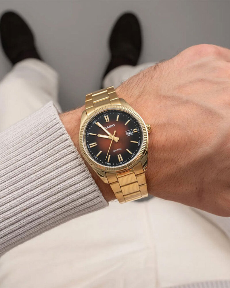 CASIO Collection Men, коричневый