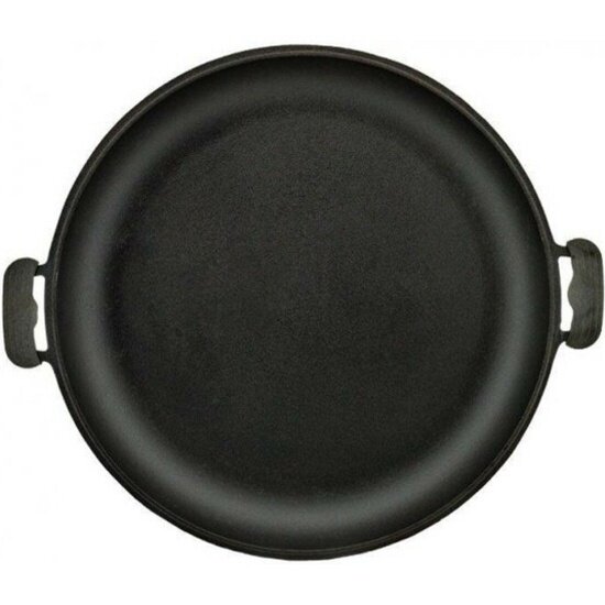 Крышка-Сковорода Биол 36 см, с двумя литыми ручками, чугун (36)