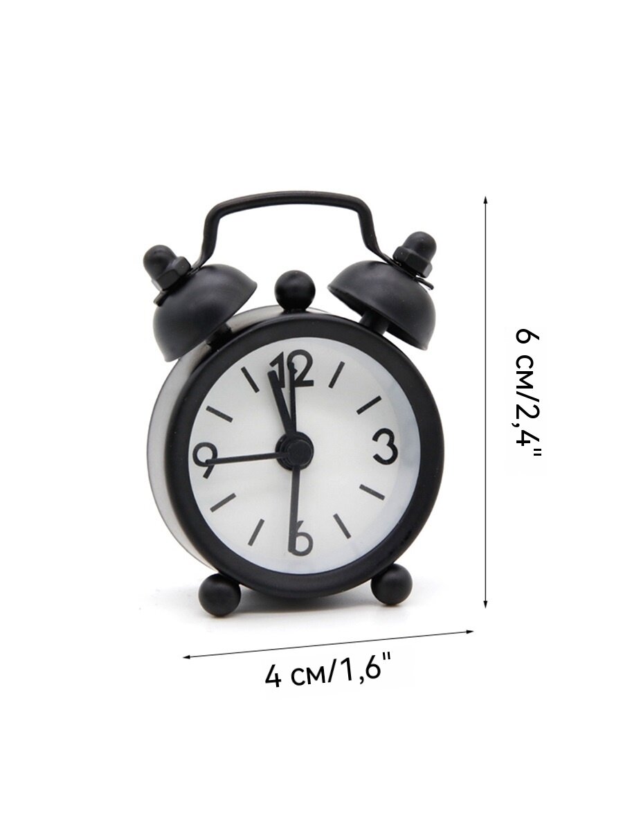 Скандинавские ретро-будильники, цифровые кварцевые часы, украшение для дома, портативные беззвучные часы с металлической подставкой для декора рабочего стола в спальне
