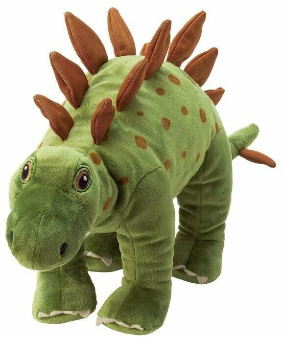 Мягкая игрушка йэттелик, стегозавр, 50 см