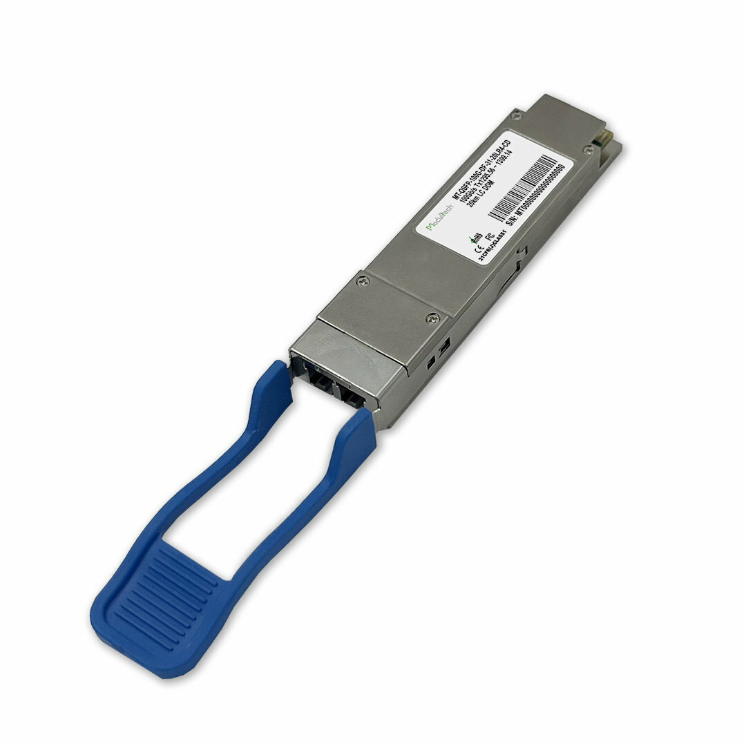 Модуль QSFP28 100 Гбит/с, 20 км, 1295.56 / 1300.05 / 1304.58 / 1309.14 нм, SMF, LC