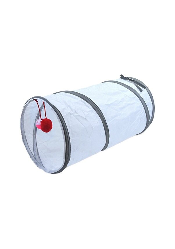 Jzcat Pet Cat Tunnel Pet Cat Small Tunnel-White