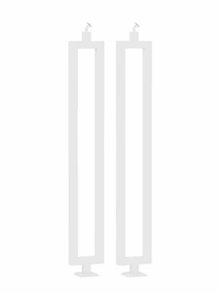 Современные белые кованые перила для лестниц и балконов (2/3 шт.), ограждения для террас, лофтов и крыльца