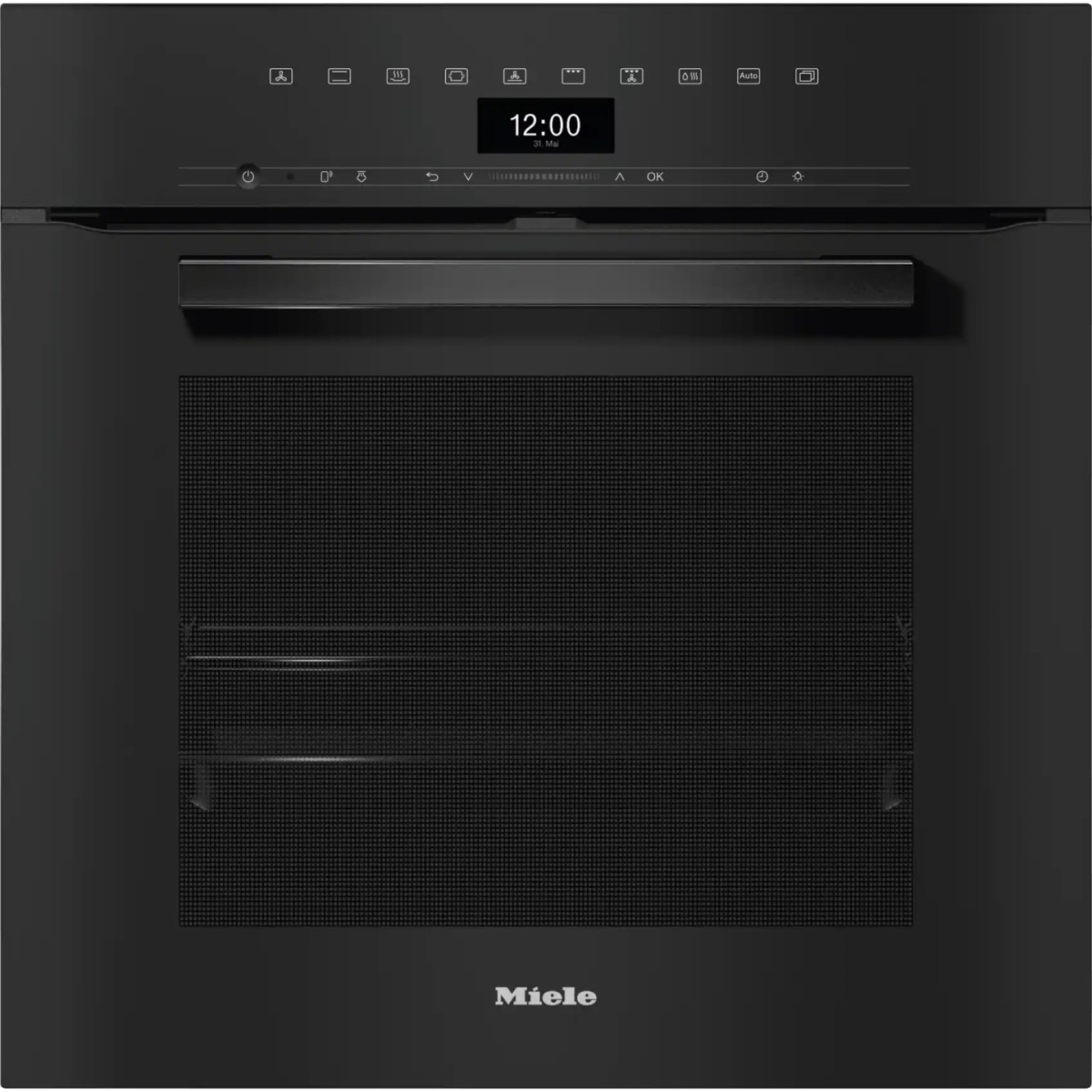 Паровая печь встраиваемая Miele DGC 7450 Obsidian Black, черный обсидиан