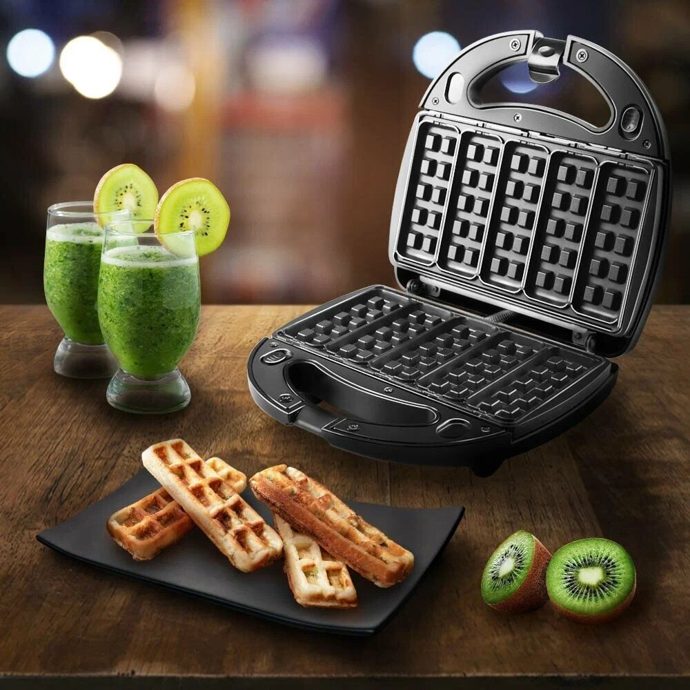 Панель "Мини-Вафли" RAMB-13, для мультипекаря REDMOND, форма для выпечки вафель