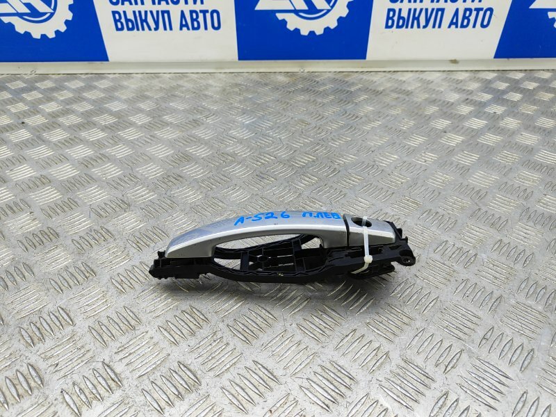 Б/У Ручка двери передней наружная левая Opel Corsa D / Опель Корса D 1.4 Z14XEP 90 Л.С. купе 2007