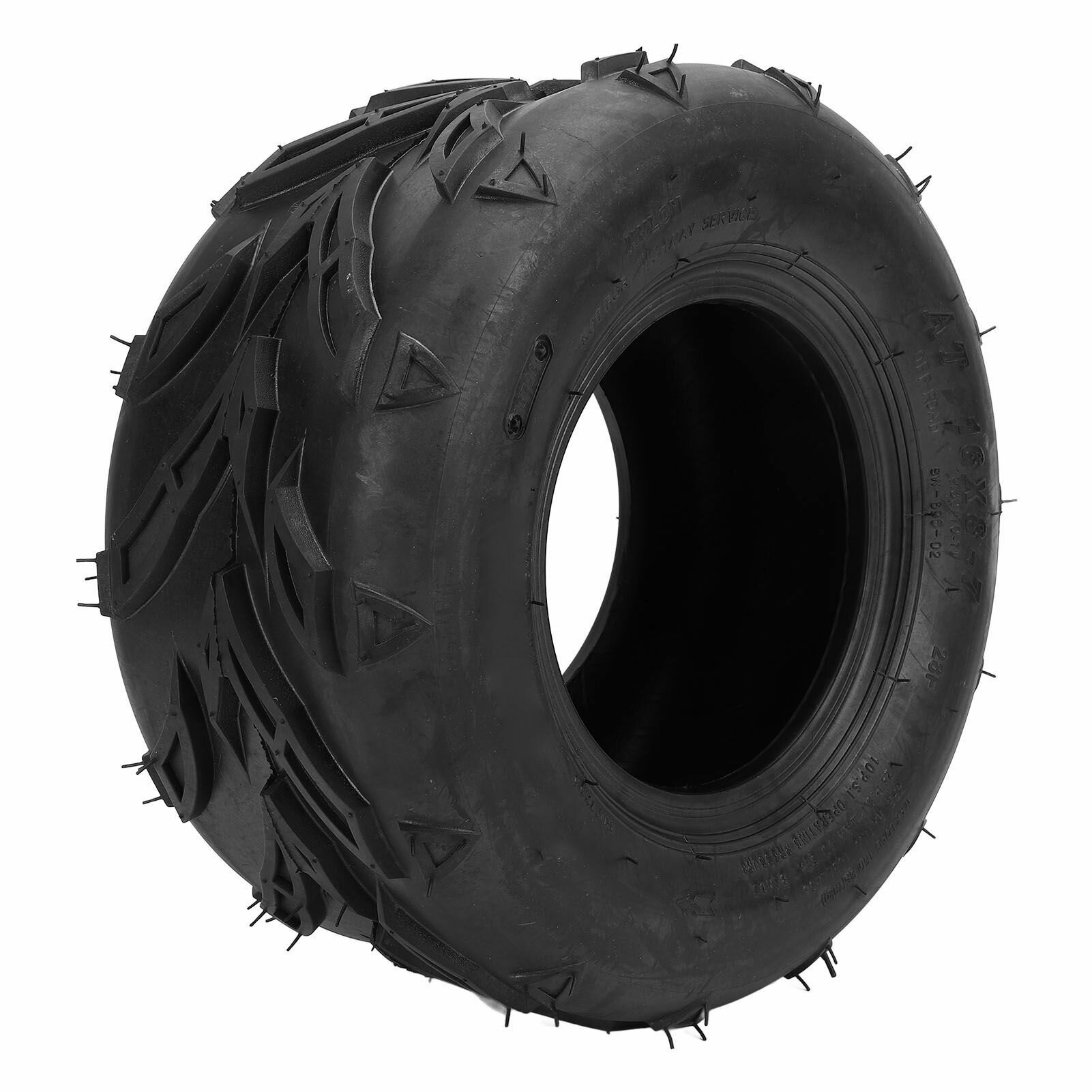 Резиновая шина 16 8-7 с рисунком пламени для ATV/UTV