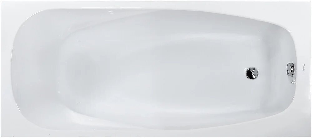Акриловая ванна Vagnerplast Aronia 170x75, на ножках, пристенная, белая, глянцевая, прямоугольная, с подлокотниками